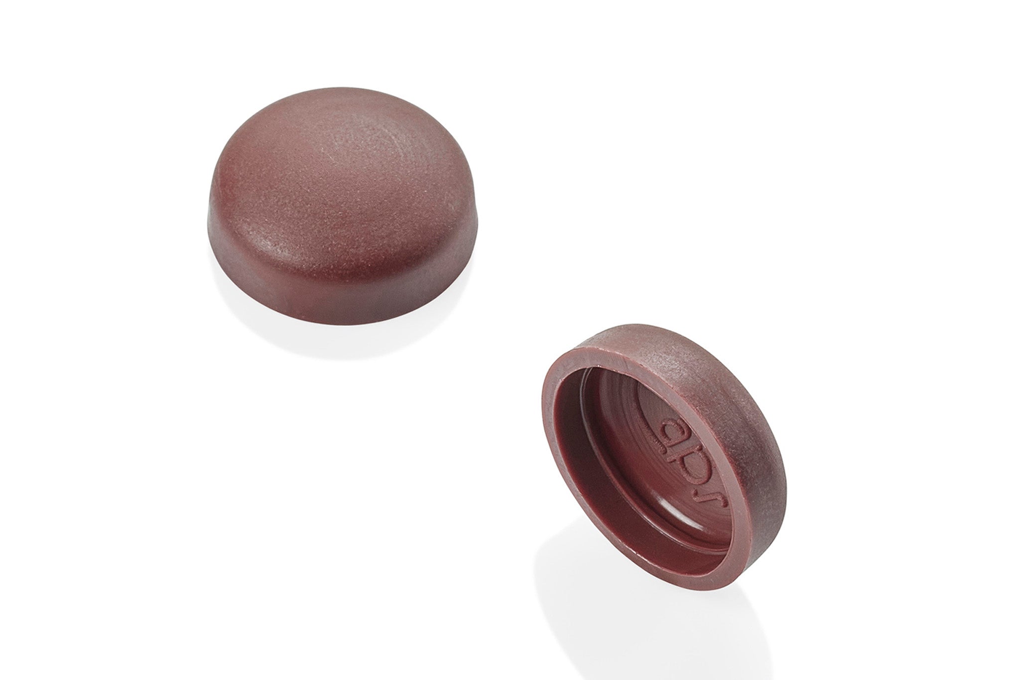 Old Burgundy Screw Covers, 12/12 Snap-Caps | Pro-Dec