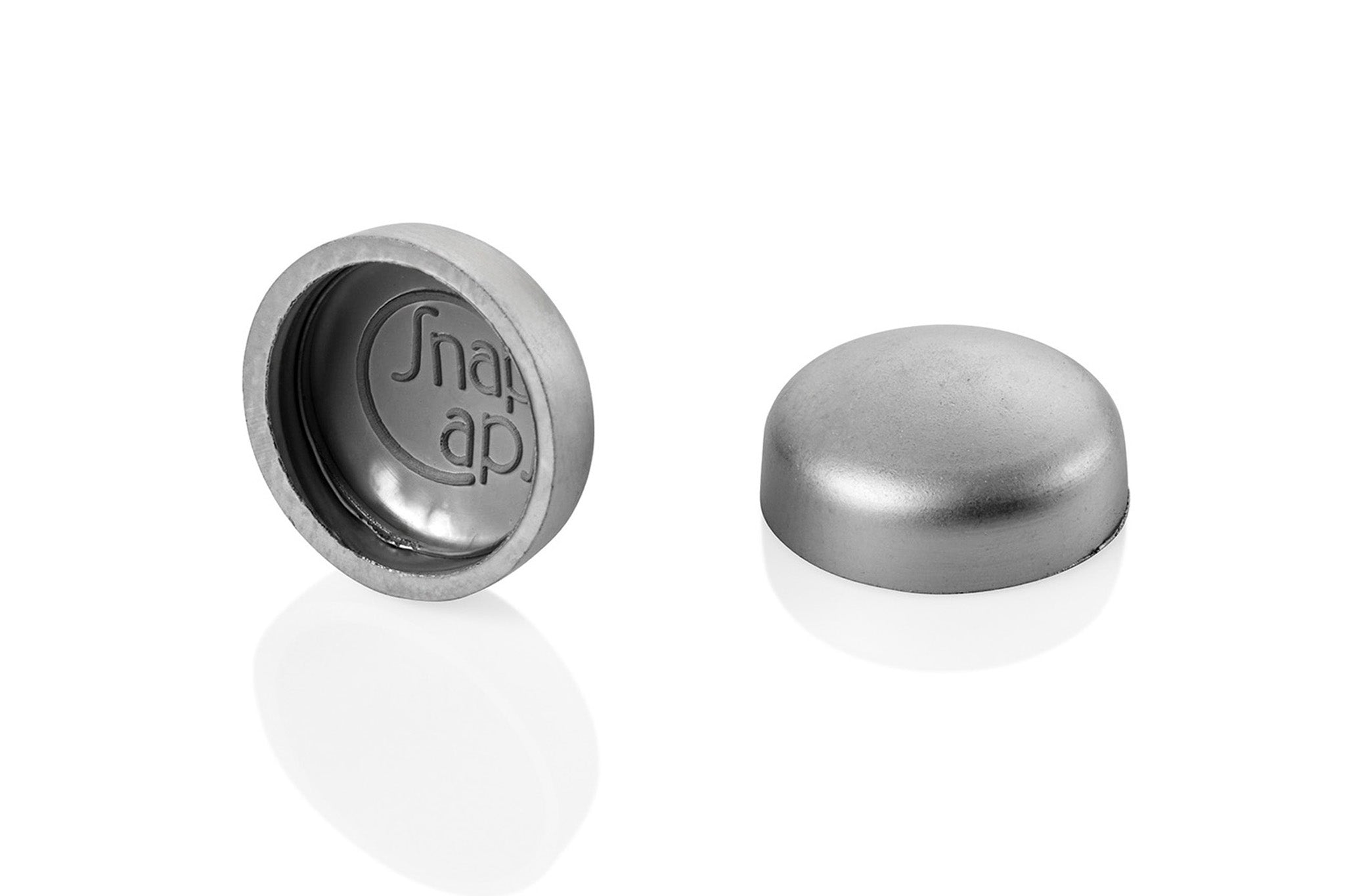 Satin Chrome Screw Covers, 12/12 Snap-Caps | Pro-Dec