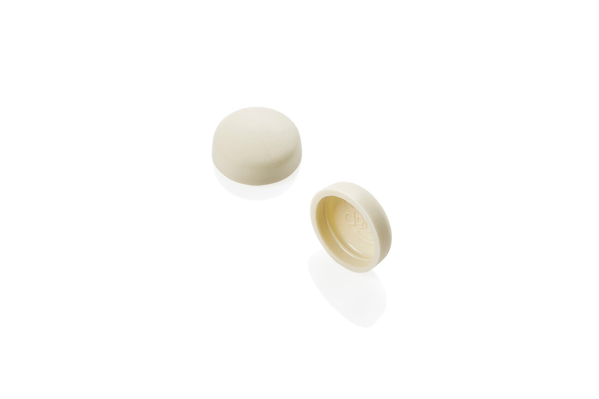 Cream Screw Covers, 3/3 Kappets | Pro-Dec
