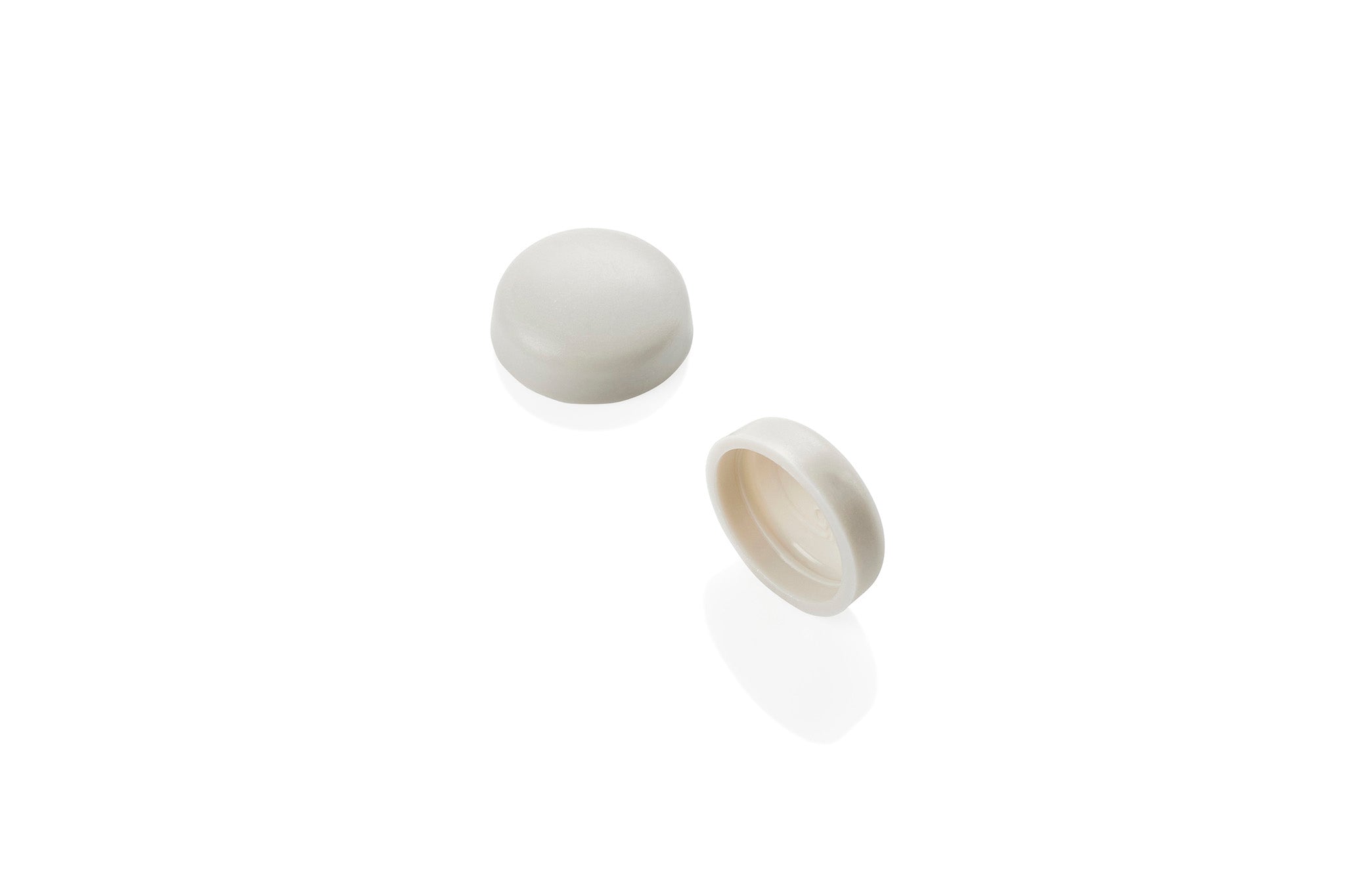 Morning Grey Screw Covers, 3/3 Kappets | Pro-Dec