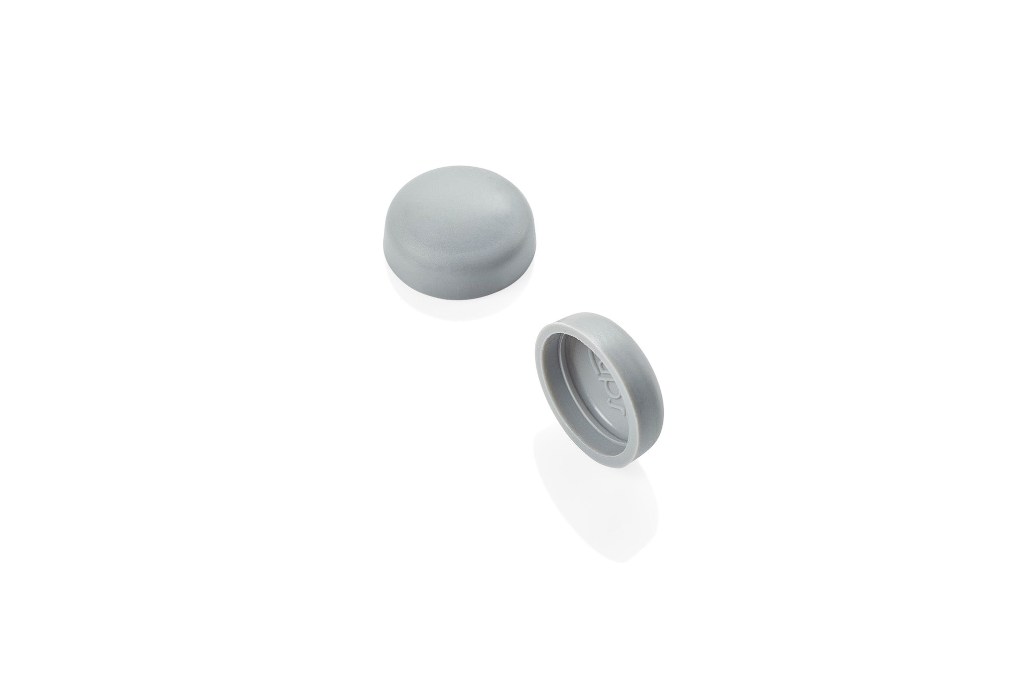 Silver Grey Screw Covers, 3/3 Kappets | Pro-Dec