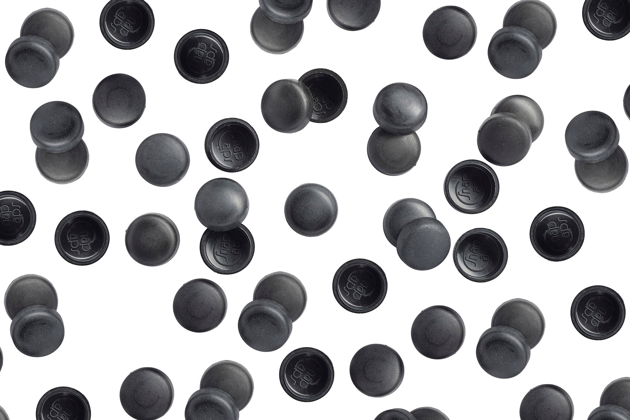 Pro-Dec Black Screw Covers, 3/3 Kappets - Made in USA
