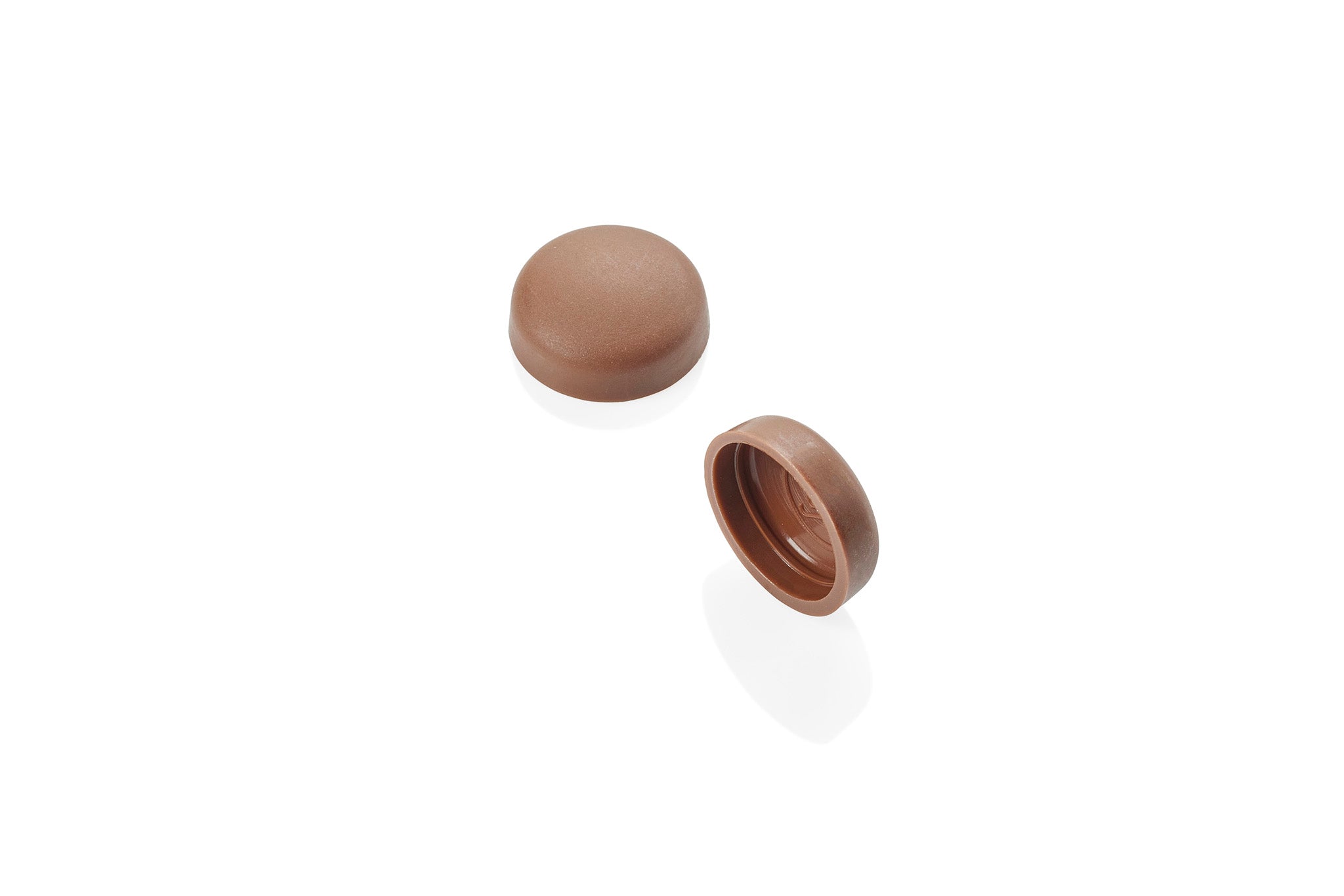 Chocolate Screw Covers, 3/3 Kappets | Pro-Dec