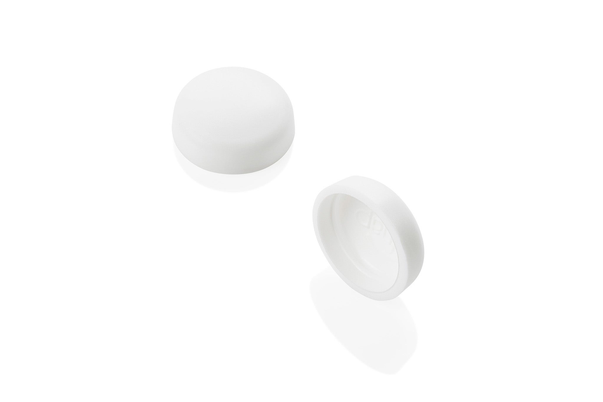 White Screw Covers, 8/8 Snap-Caps | Pro-Dec