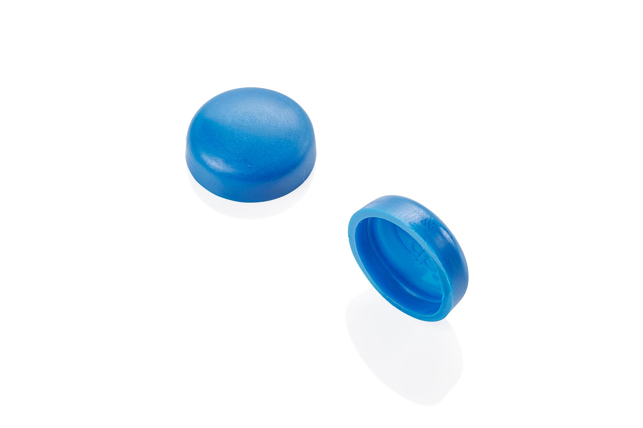 California Blue Screw Covers, 8/8 Snap-Caps | Pro-Dec