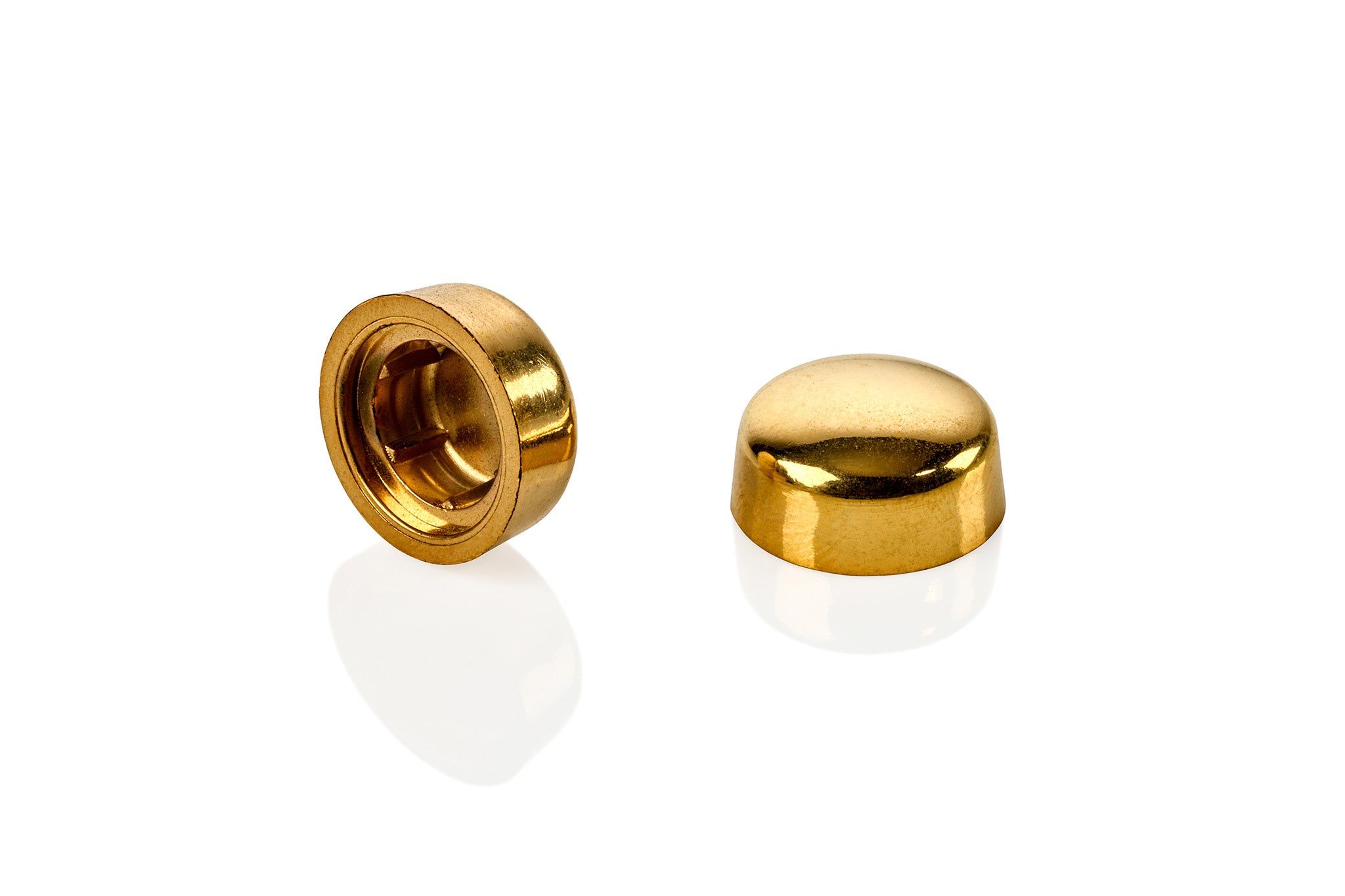 24K Gold Bolt Covers . 3/8 inch Hex-Caps | Pro-Dec