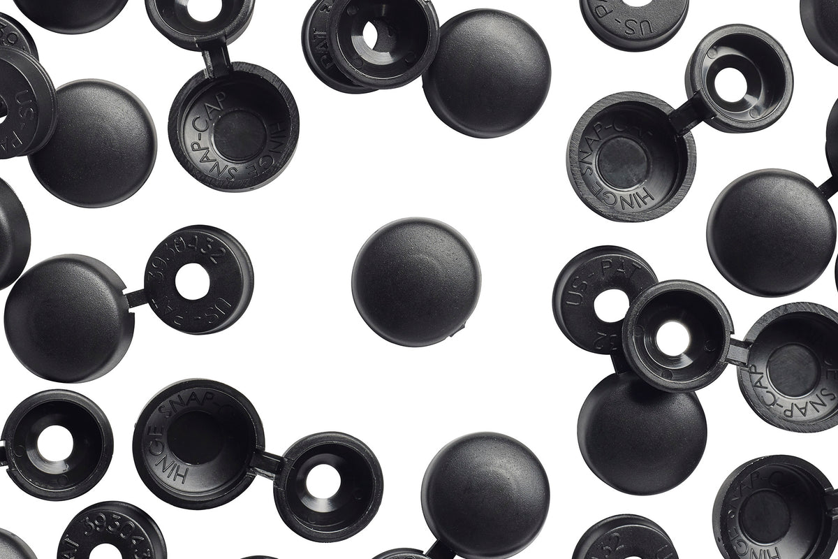 Pro-Dec™ Hinge Snap-Caps - Bulk Pricing on Hinged Screw Covers