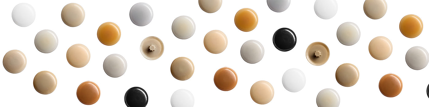 Pro-Dec™ Square-Drive Caps - Bulk Pricing on Square Drive Screw Covers